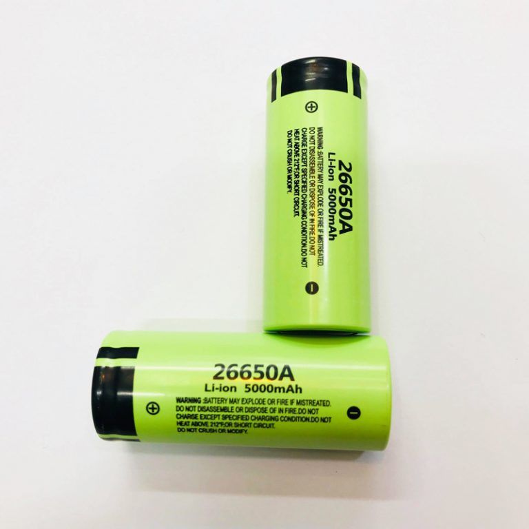 PIN 26650 PANASONIC 5000MAH 3.7V - Cửa Hàng Đèn Pin Siêu Sáng Phú Nhuận